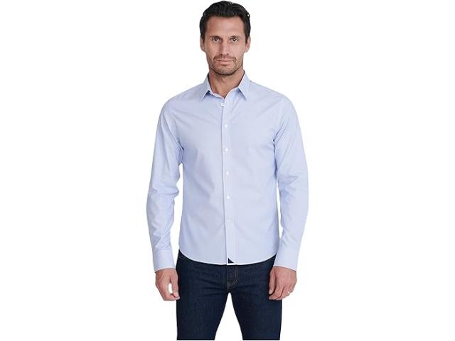 (取寄) アンタックイット メンズ ボルドー - リンクル フリー UNTUCKit men Bordeaux - Wrinkle Free Blue