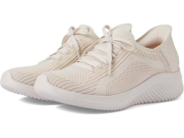 (取寄) スケッチャーズ レディース ウルトラ フレックス 3.0 - ブリリアント ハンズ フリー スリップインズ SKECHERS women Ultra Flex 3.0 - Brilliant Hands Free Slip-Ins Natural