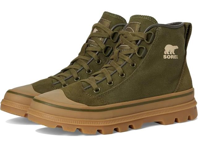 (取寄) ソレル レディース スカウト n アバウト ミッド スニーカー SOREL women Scout N About Mid Sneakers Utility Green/Gum