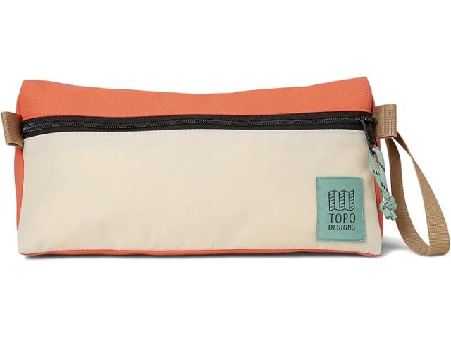 (取寄) トポデザイン ドップ キット Topo Designs Dopp Kit Almond/Emberglow