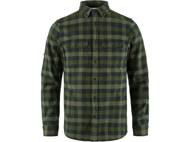 (取寄) フェールラーベン メンズ スコーグ シャツ Fjllrven men Fjallraven Skog Shirt Deep Forest/Laurel Green