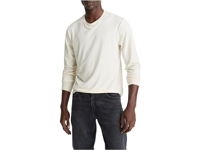 (取寄) ヴィンス メンズ トライブレンド ジャージ ロング スリーブ クルー ネック Vince men Triblend Jersey Long Sleeve Crew Neck Bone