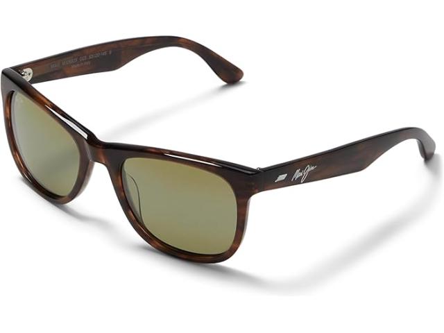 (取寄) マウイ ジム  Maui Jim Kikonia Shiny Melange Brown Havana/Maui Ht Polarized