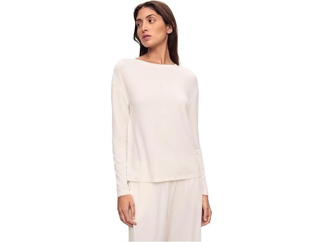(取寄) エバージェイ レディース ジゼル モーダル エブリデイ ロング スリーブ ティー Eberjey women Gisele Modal Everyday Long Sleeve Tee Ivory