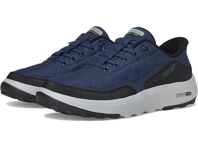 (取寄) スケッチャーズ メンズ アーバン エクスプロア コージー フィット ハンズ フリー スリップ-イン SKECHERS men Urban Explore Cozy Fit Hands Free Slip-in Navy/Black