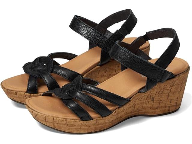 (取寄) ナオト レディース トロピカル Naot women Naot Tropical Soft Black Leather