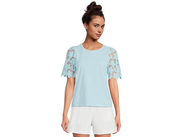 (取寄) リリー ピュリッツァー レディース ニット トップ Lilly Pulitzer women Sebene Knit Top Fresh Water Blue