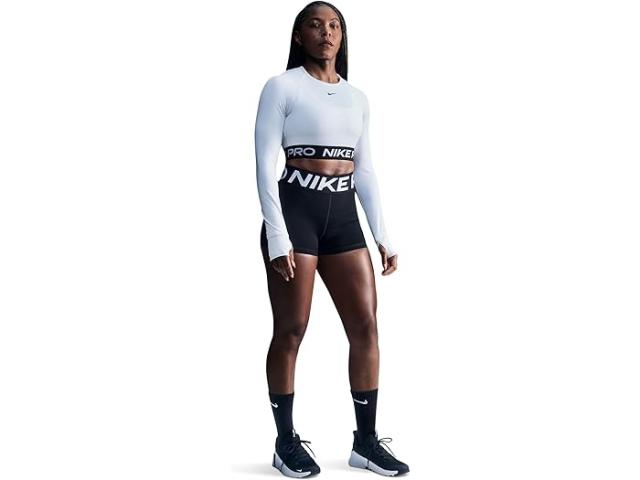 (取寄) ナイキ レディース プロ スカルプト ハイウエスト 3 バイカー ショーツ Nike women Pro Sculpt High-waisted 3