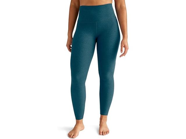 (取寄) ビヨンドヨガ レディース スペースダイ コート イン ザ ミディ ハイウエスト レギンス Beyond Yoga women Spacedye Caught In The Midi High-Waisted Legging Blue Gem Heather