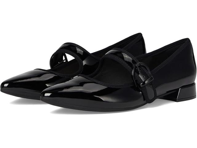 (取寄) クラークス レディース メイ Clarks women Natalyn May Black Patent Synthetic