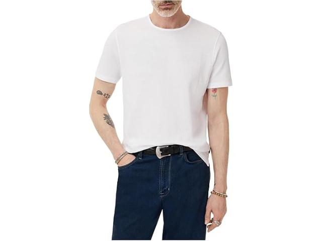 (取寄) ジョン バルベイトス メンズ スタンレー クルー John Varvatos men Stanley Crew White