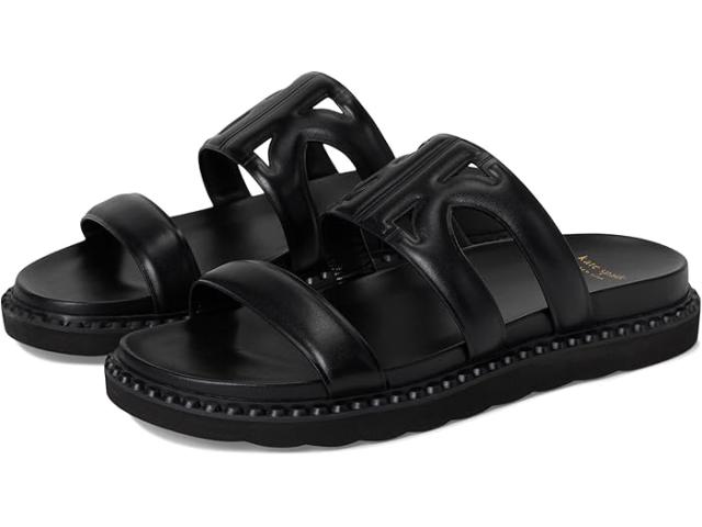 (取寄) ケイトスペード レディース デュオ フットベッド サンダル Kate Spade New York women Duo Footbed Sandal Black