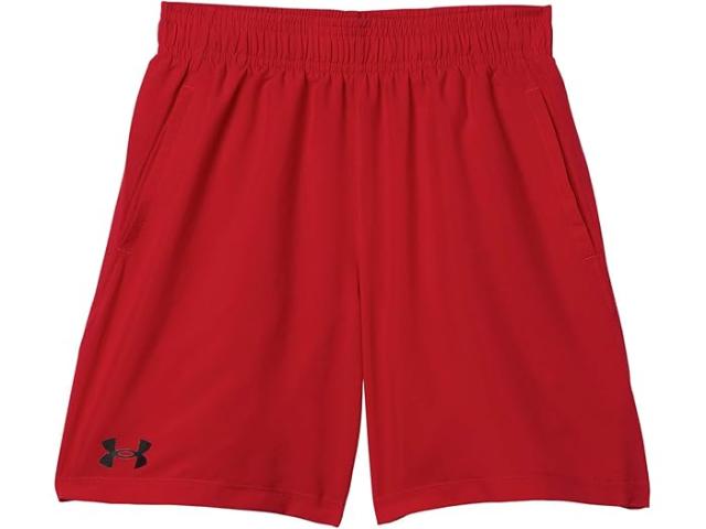 (取寄) アンダーアーマー キッズ メンズ ウーブン ショーツ (ビッグ キッド) Under Armour Kids men Woven Shorts (Big Kid) Red/Black