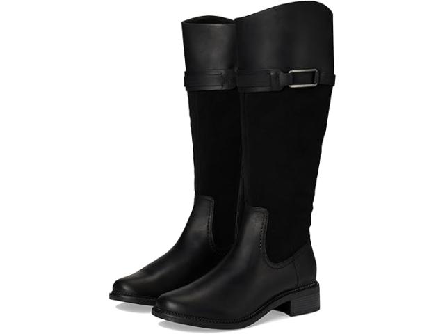 (取寄) クラークス レディース メイ カーリー Clarks women Clarks Maye Carly Black Leather