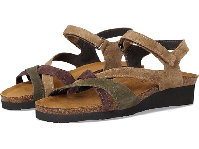 (取寄) ナオト レディース ソフィア Naot women Sophia Acorn Suede/Oily Olive Suede/Cordovan Suede