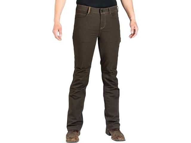 (取寄) ダブテイル ワークウェア レディース DX ブーツカット Dovetail Workwear women Dx Bootcut Dark Kodiak Canvas