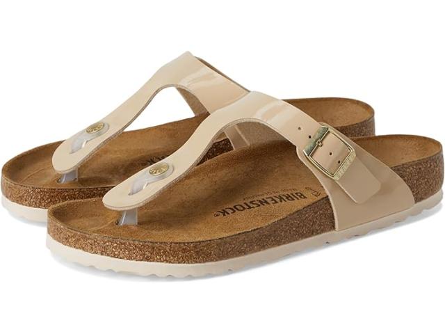 (取寄) ビルケンシュトック レディース ギゼ パテント Birkenstock women Gizeh Patent Sand