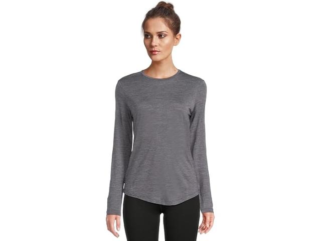 (取寄) アイスブレイカー レディース 125 クール-ライト スフィア 3 ロング スリーブ ティー Icebreaker women 125 Cool-Lite Sphere III Long Sleeve Tee Midnight Navy Hthr