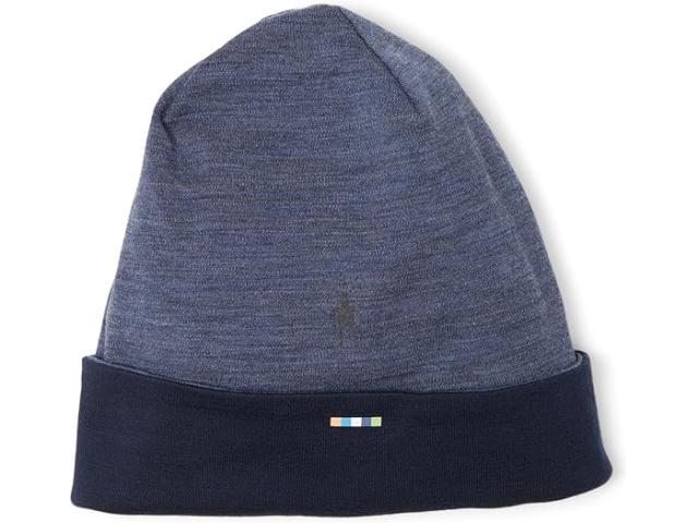 (取寄) スマートウール サーマル メリノ リバーシブル カフド ビーニー Smartwool Thermal Merino Reversible Cuffed Beanie Nightfall Blue-Deep Navy