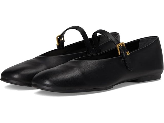 (取寄) フランコ サルト レディース オディリア メアリー ジーン シューズ Franco Sarto women Odilia Mary Jane Shoes Black Leather