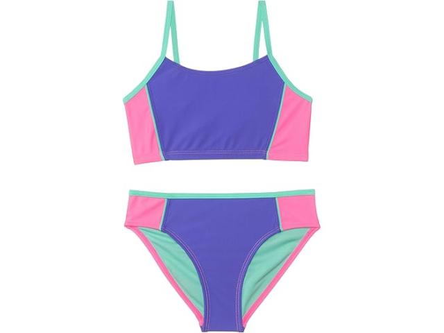 (取寄) アンダーアーマー キッズ ガールズ パイピング カラーブロック (ビッグ キッド) Under Armour Kids girls Piping Color-Block (Big Kid) Aero Pink