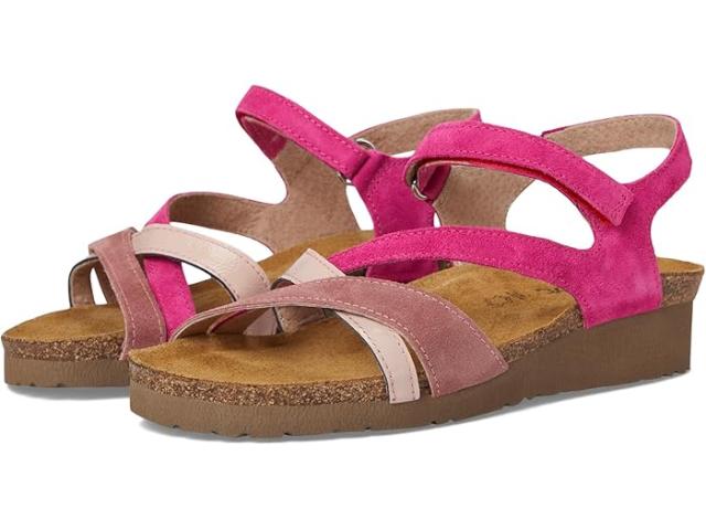 (取寄) ナオト レディース ソフィア Naot women Sophia Fuchsia Suede/Rose Suede/Porcelain Patent Leather