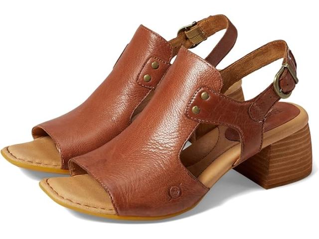 (取寄) ボーン レディース シルヴィー Born women Born Sylvie Brown Full Grain Leather