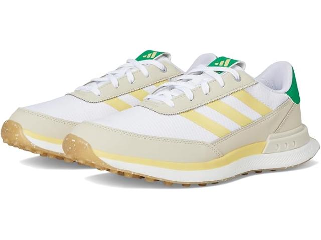 (取寄) アディダス ゴルフ レディース S2G 24 スパイクレス ゴルフ シューズ adidas Golf women S2G 24 Spikeless Golf Shoes Footwear White/Powder Yellow/Green