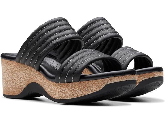 (取寄) クラークス レディース チェルシー パス Clarks women Chelseah Path Black Leather