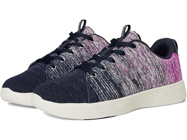 (取寄) ケッズ レディース ブリス ウォーク レース-アップ Keds women Bliss Walk Lace-Up Navy/Fuchsia Engineered Knit