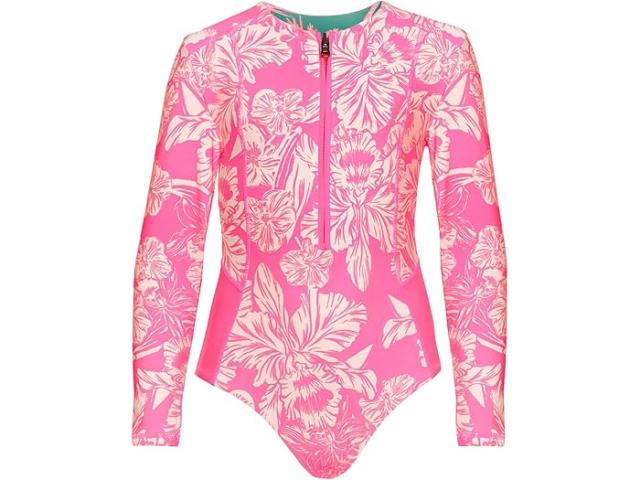 (取寄) マージ キッズ ガールズ ミク ワンピース スイムスーツ (リトル キッズ/ビッグ キッズ) Maaji Kids girls Miku One-Piece Swimsuit (Little Kids/Big Kids) Pink Blossom