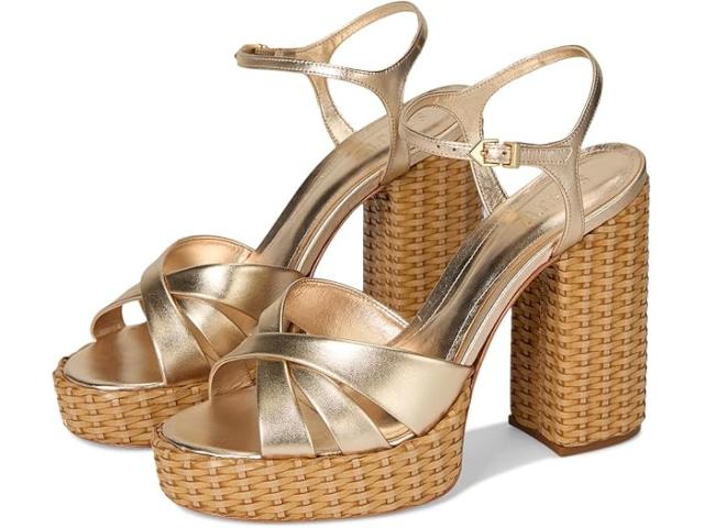 (取寄) シュッツ レディース キーファ ストロー Schutz women Keefa Straw Platina