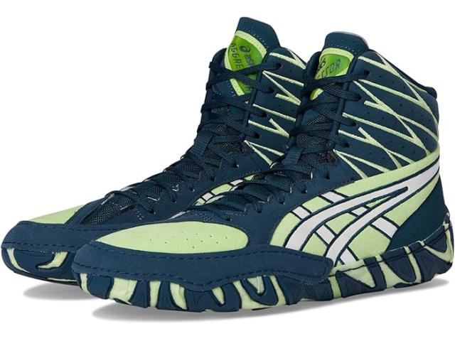 (取寄) アシックス メンズ アグレッサー 6 ASICS men Aggressor 6 Tranquil Teal/Lime Green
