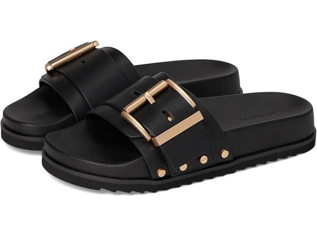 (取寄) オールセインツ レディース エリー スタッズ スライダー AllSaints women Ellie Stud Slider Black 1