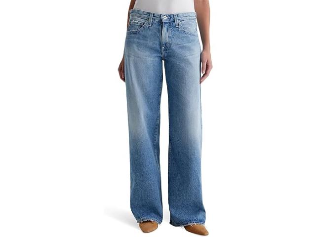 (取寄) AGジーンズ レディース アドリア ロー ライズ バギィ ワイド レッグ イン 17 イヤーズ ダイバージェント AG Jeans women Adria Low Rise Baggy Wide Leg in 17 Years Divergent 17 Years Divergent