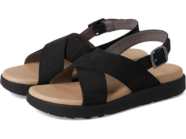 (取寄) キーン レディース エル ラグゼ クロス ストラップ KEEN women Elle Luxe Cross Strap Black/Black