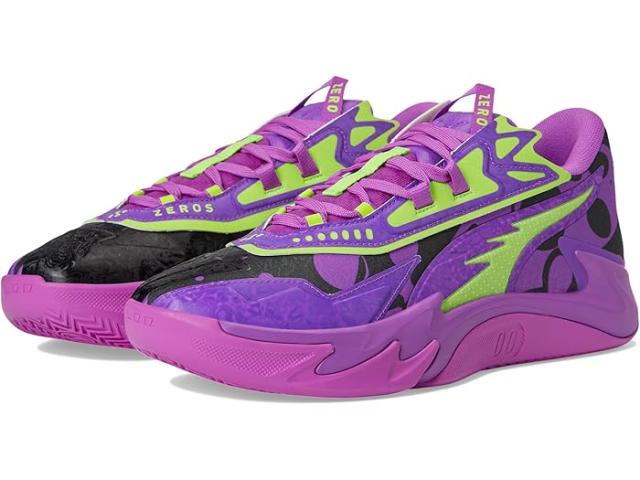 (取寄) プーマ メンズ スクート ゼロズ リ バスケットボール シューズ PUMA men Scoot Zeros II Basketball Shoes Pure Magenta/Green Glare