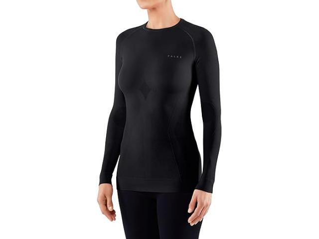 (取寄) ファルケ レディース ESS スポーツ マキシマム ウォーム ロング スリーブ Falke women ESS Sport Maximum Warm Long Sleeve Black