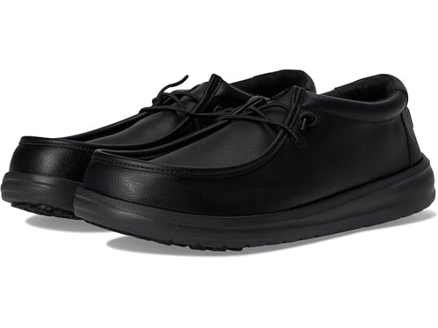 (取寄) ヘイ デュード メンズ ウォーリー ワーク CE クラシック Hey Dude men Wally Work CE Classic Black