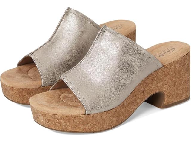 (取寄) クラークス レディース バイン Clarks women Nerisa Vine Taupe llic Synthetic
