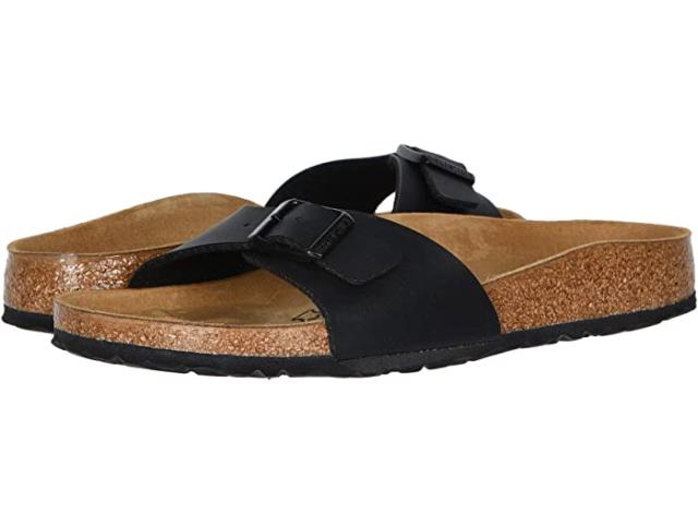 (取寄) ビルケンシュトック レディース マドリッド スリッポン Birkenstock women Madrid Slip-On Black Birko-Flor
