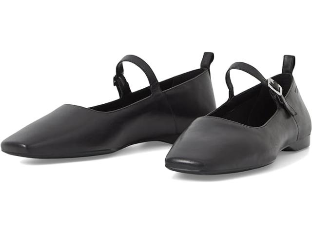 (取寄) バガボンド シューメーカーズ レディース デリア レザー メアリー ジーン フラッツ Vagabond Shoemakers women Vagabond Shoemakers Delia Leather Mary Jane Flat Black
