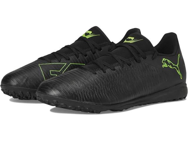 (取寄) プーマ メンズ フューチャー 8 プレイ ターフ トレーナー サッカー クリーツ PUMA men Future 8 Play Turf Trainer Soccer Cleats Black/Fizzy Light/Green Terrain
