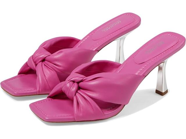(取寄) マイケルコース レディース エレナ ヒールド サンダル MICHAEL Michael Kors women Elena Heeled Sandal Cerise