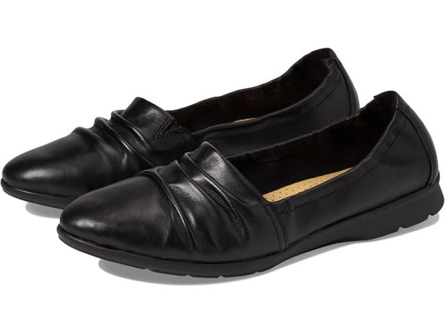 (取寄) クラークス レディース ジャネット ルビー Clarks women Jenette Ruby Black Leather