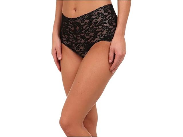 (取寄) ハンキー パンキー レディース シグニチャー レース レトロ V-キニ Hanky Panky women Signature Lace Retro V-Kini Black