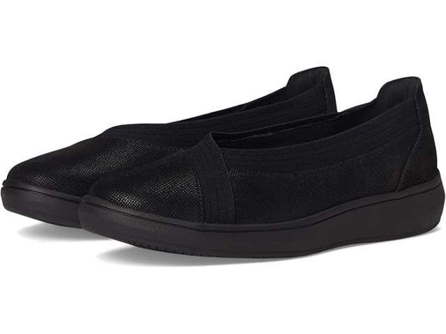 (取寄) クラークス レディース エアー Clarks women Breezesky Air Black Textile 1