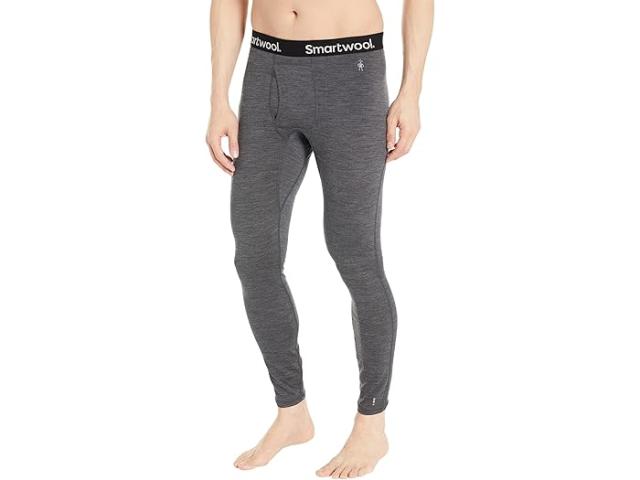 (取寄) スマートウール メンズ クラシック オール-シーズン メリノ ベース レイヤー ボトム Smartwool men Classic All-Season Merino Base Layer Bottoms Iron Heather