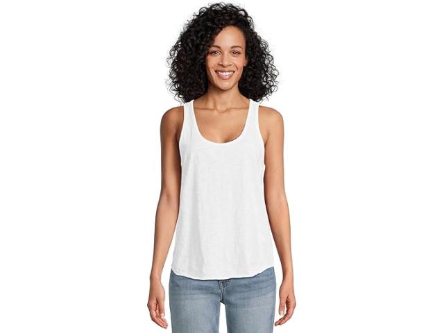 (取寄) モッドオードック レディース カーブ ヘム スクープ ネック タンク Mod-o-doc women Curve Hem Scoop Neck Tank White