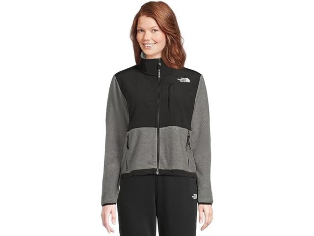(取寄) ノースフェイス レディース レトロ デナリ ジャケット The North Face women Retro Denali Jacket TNF Mid Grey Heather/TNF Black
